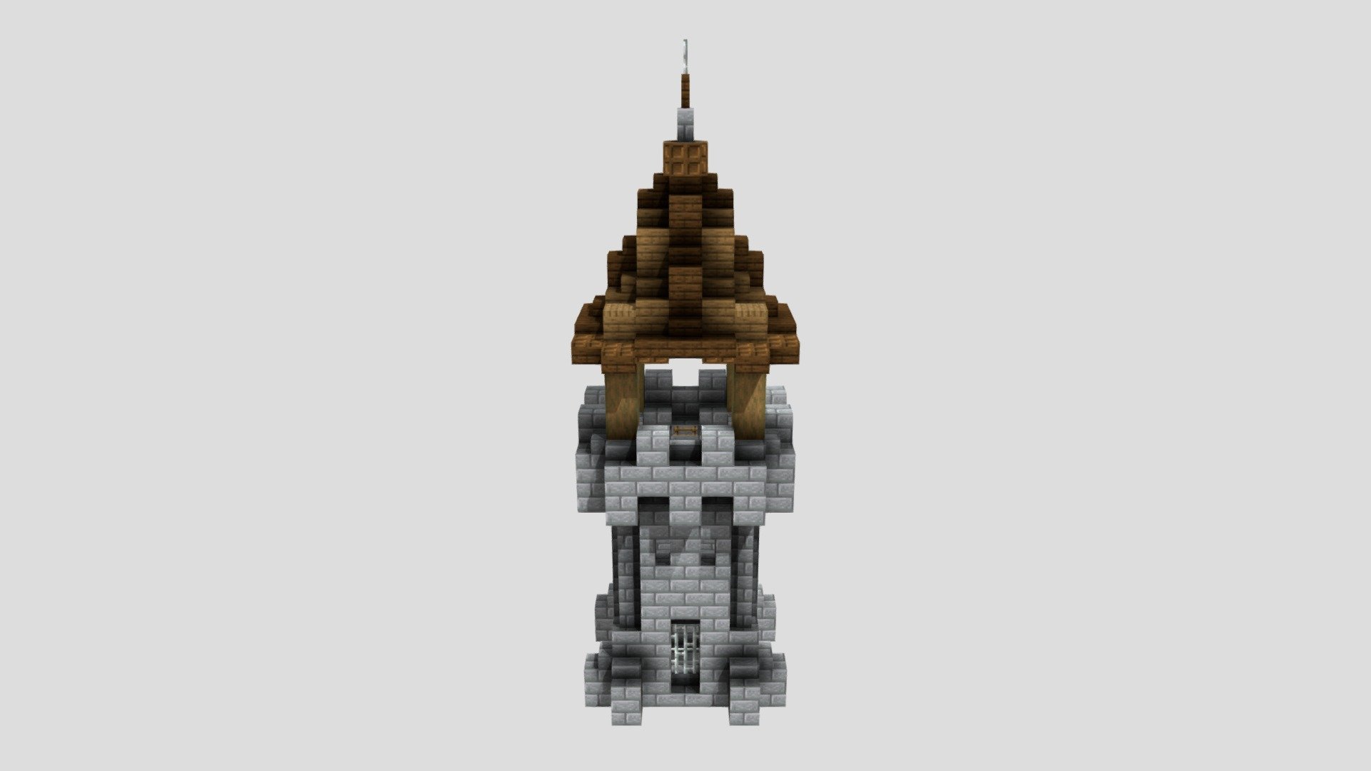 minecraft medieval tower - Download Free 3D model by vstetco250 ...