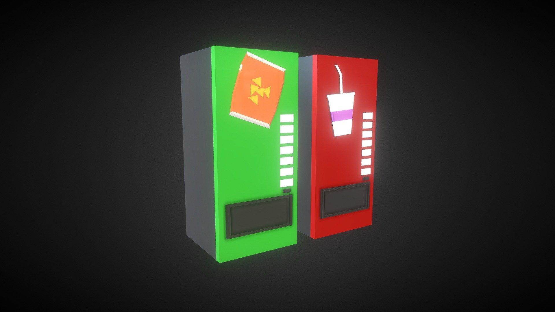 Vending Machines - Download Free 3D model by Tiko (@tikoavp) [25e15b9 ...