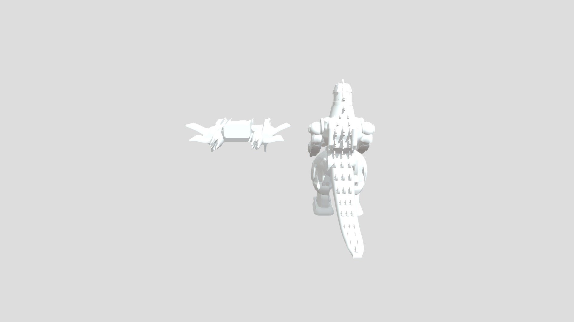 Mechagodzilla - Download Free 3D model by Juan.Pablo.Flores [25e18de ...