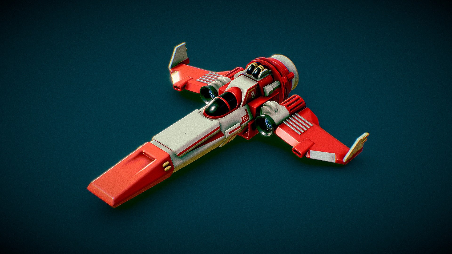 NMS Starship - Download Free 3D model by cmzw [25e26f5] - Sketchfab