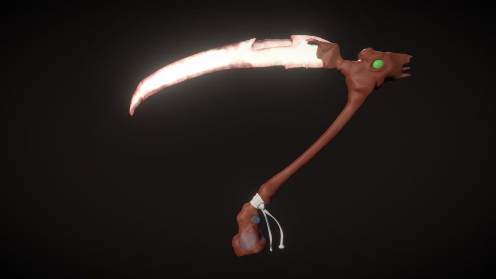 Ravenbeak Scythe - 3D model by XynDigital (@xyndig) [25e3dfc] - Sketchfab