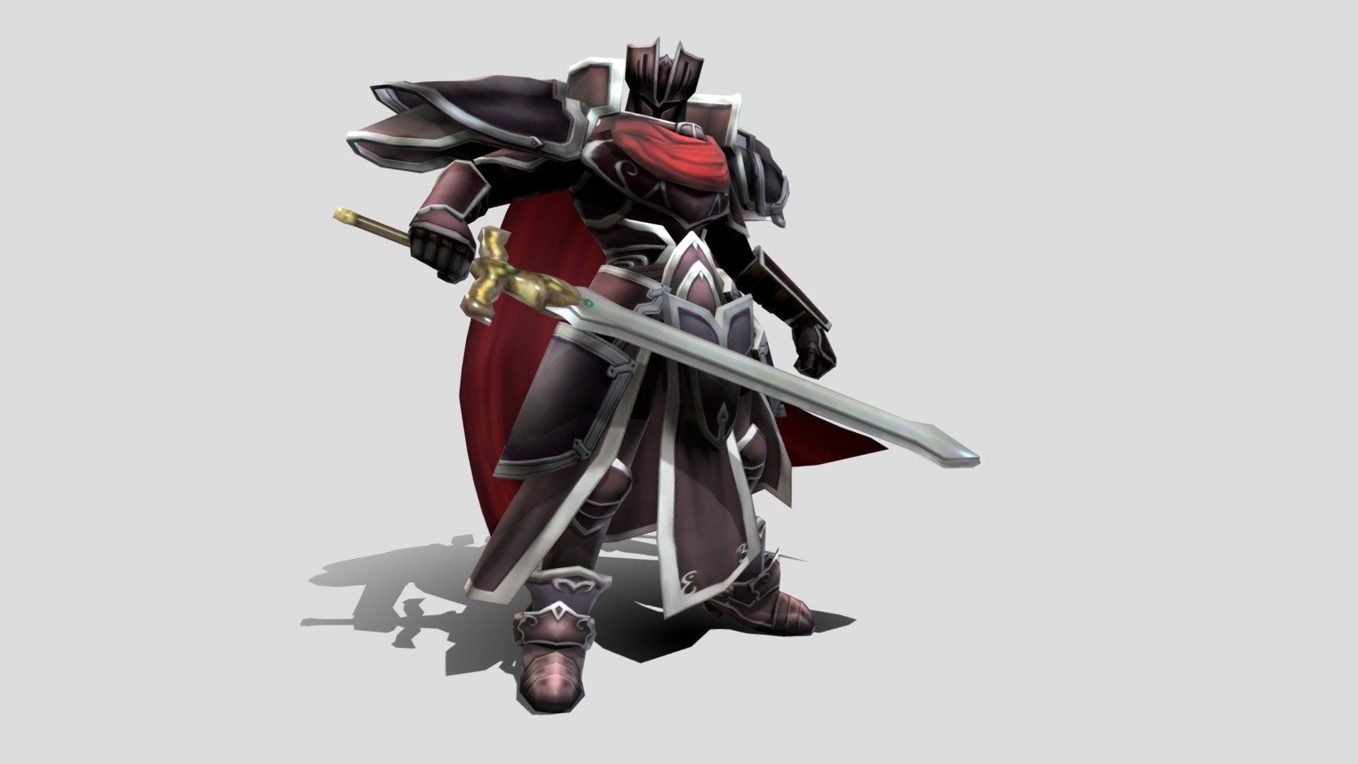 Black Knight Trophy (Smash 4) - 3D model by garfeld2 [25e4417] - Sketchfab