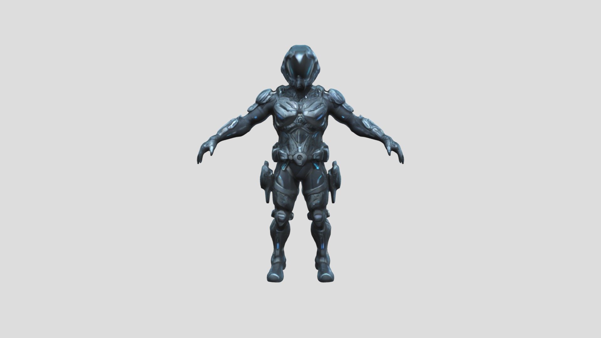 Future Warrior Suit - 3D model by Luan Brandão Vedolin (@LuanVedolin ...