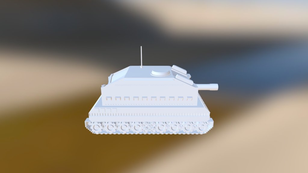 tank1_obj_1.3_exp - 3D model by hatez [25e55f9] - Sketchfab