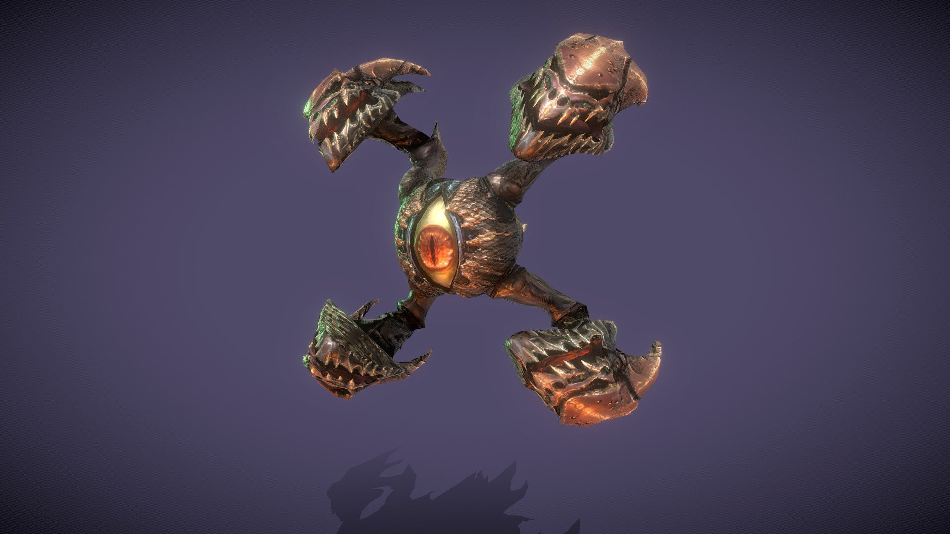 Flying Demon - 3D model by Tomas Verhaegh (@Tomas.Verhaegh) [25e5d28 ...