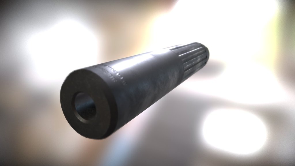 Suppressor - 3D model by Jere H. (@Jere_H.) [25e6b82] - Sketchfab