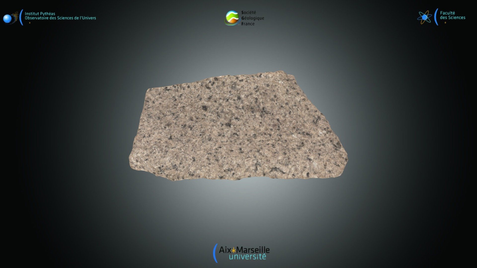 Roche - Granite à deux micas - Download Free 3D model by Société Géologique de France (@sgfrance ...