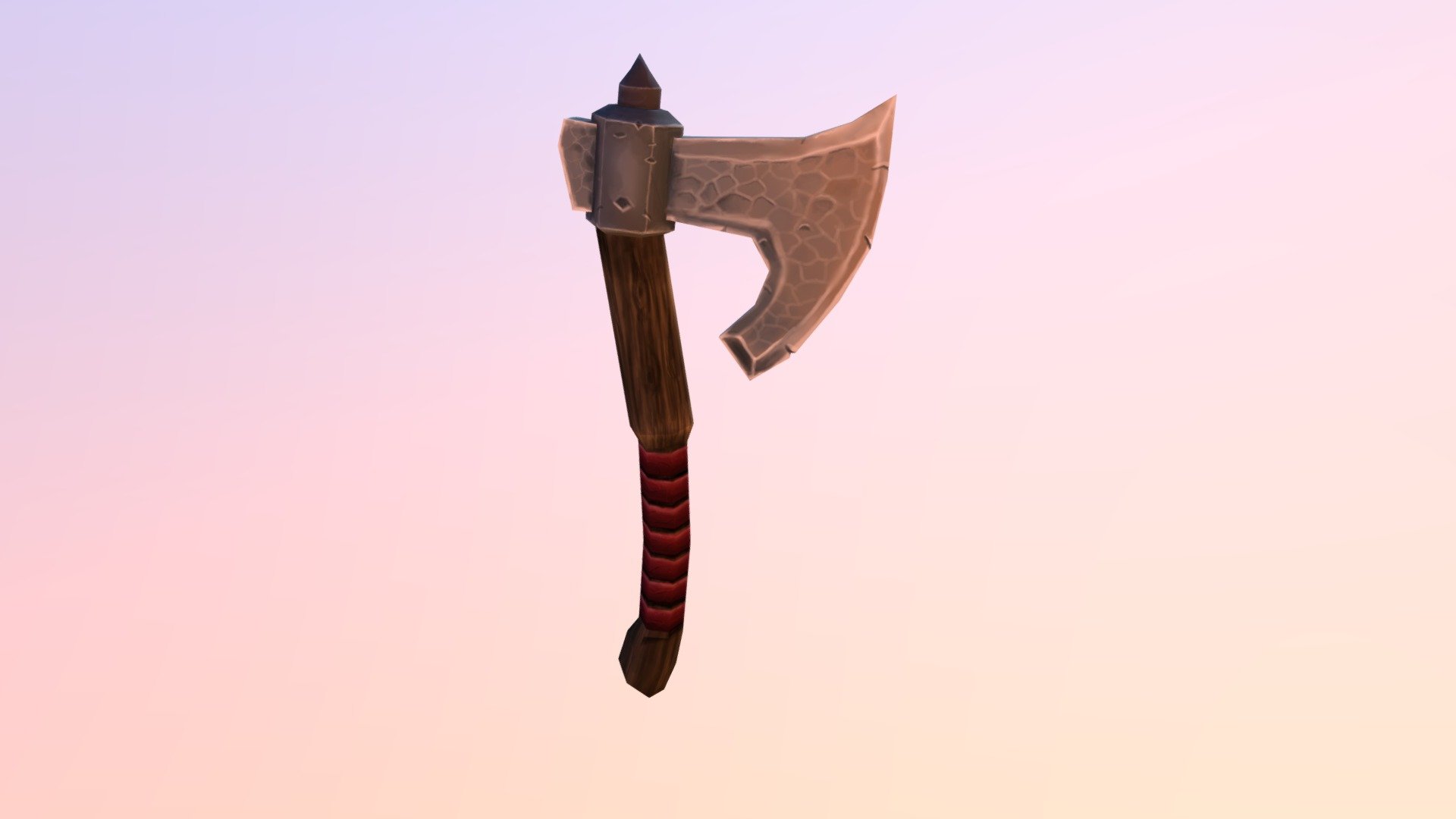 Exercise: Texture Painting an Ax - 3D model by elubie [25e9293] - Sketchfab