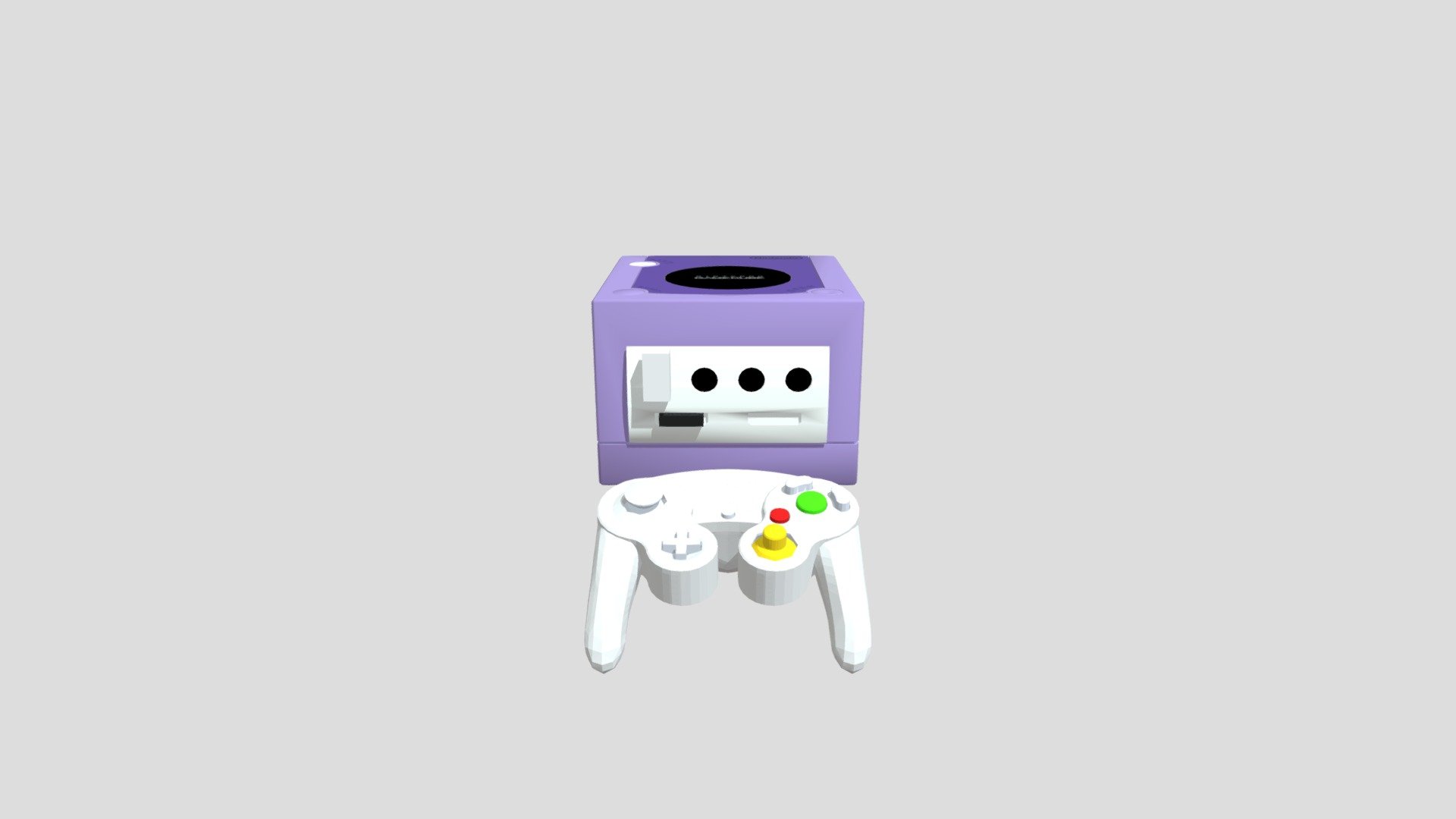 gamecube - Download Free 3D model by mathies00964 [25e9fc3] - Sketchfab
