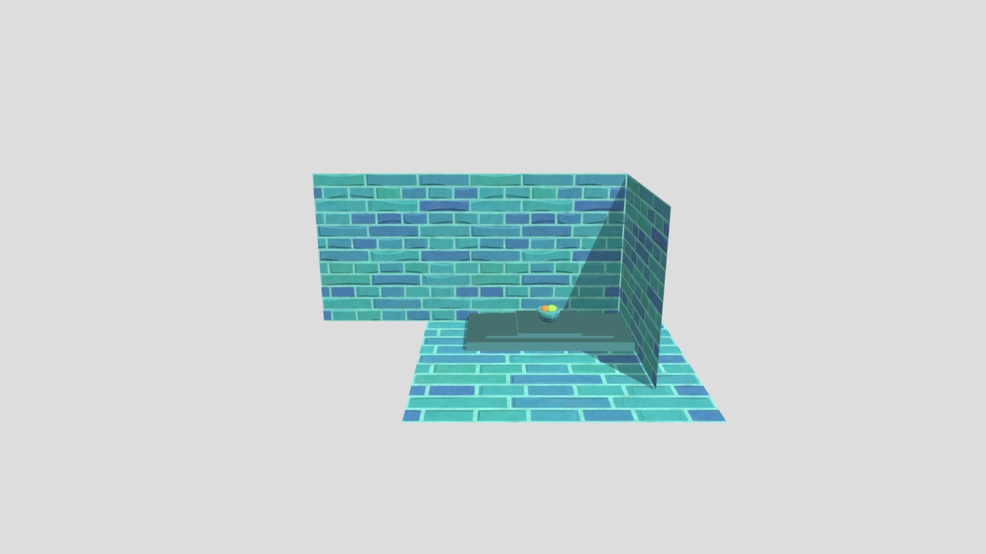 BrickTextureTutorial1 - 3D model by captainsebt [25eacee] - Sketchfab