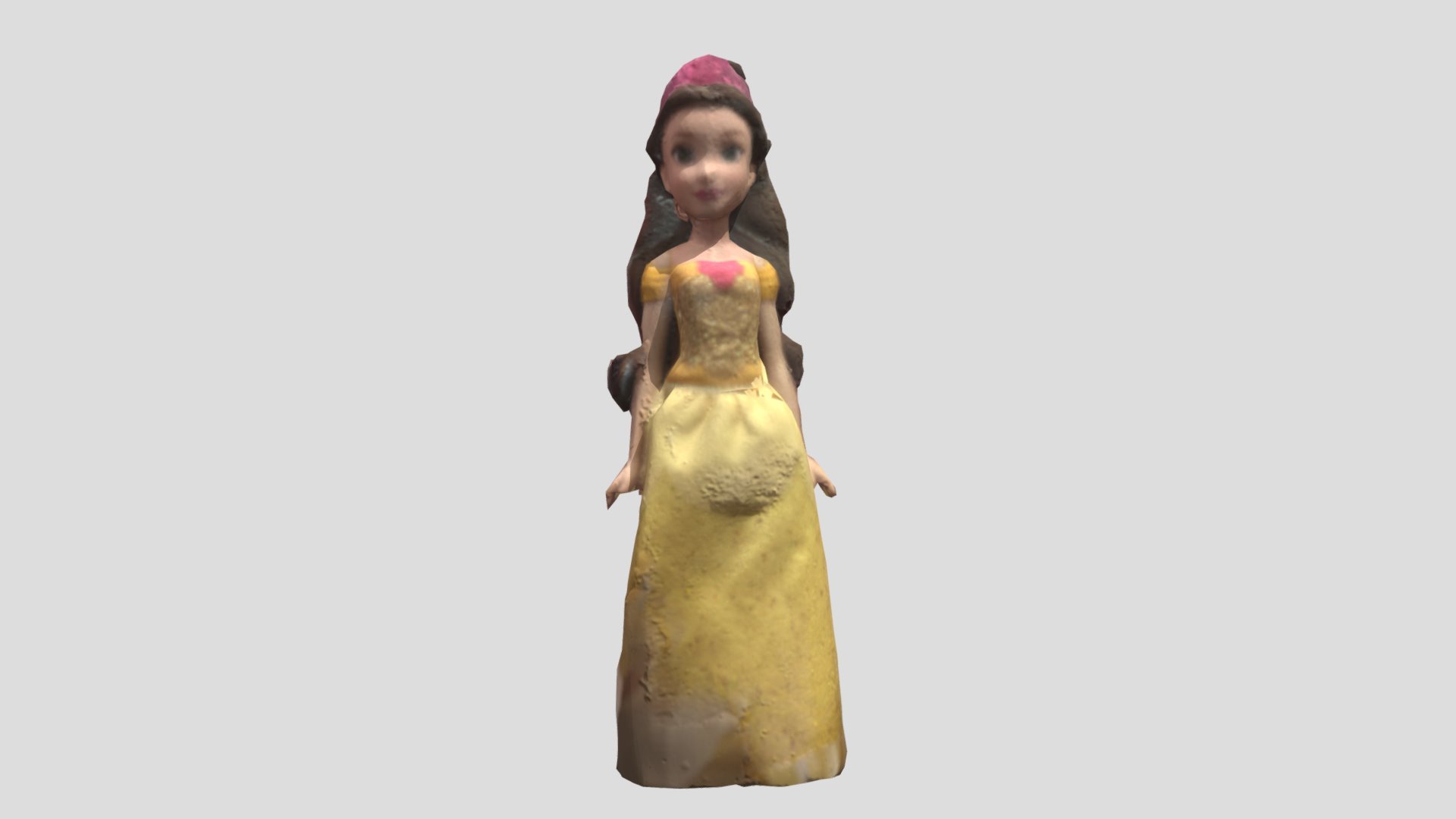 Belle (Beauty And The Beast) - Download Free 3D model by David Wigforss ...