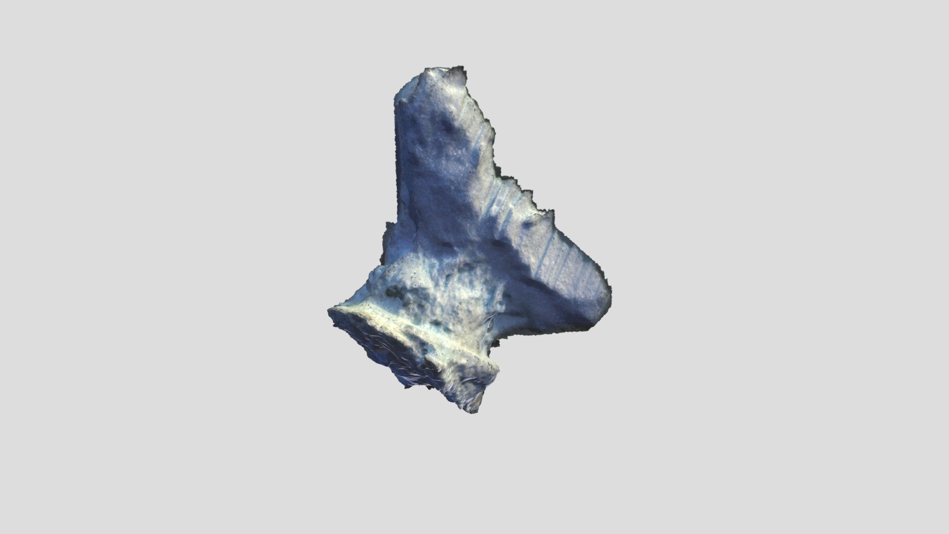 Grounded Iceberg Near Qeqertarsuaq Island - 3D model by dfcscience ...
