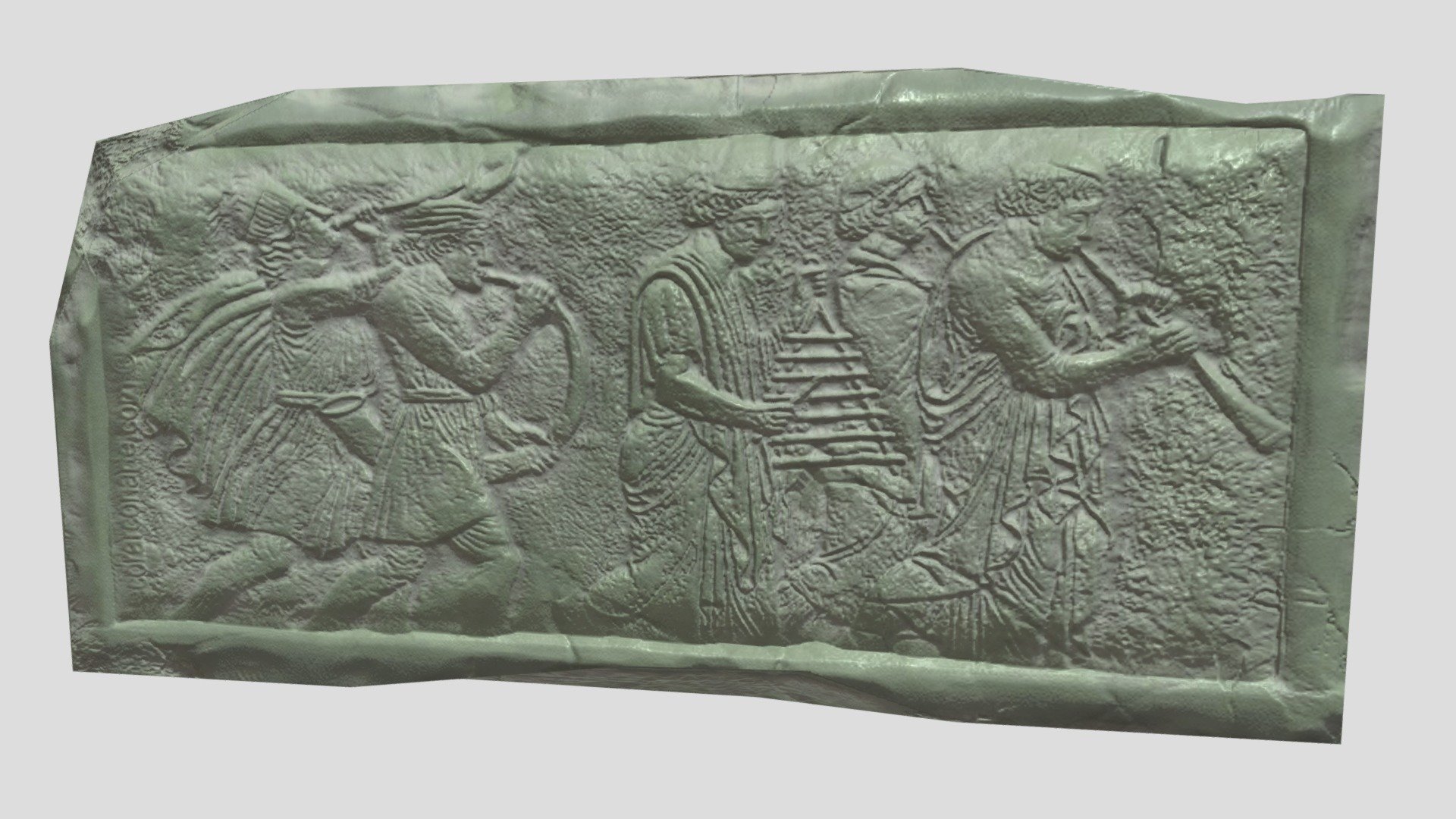 Bass Relief (Musicians) - Download Free 3D model by CliffUnderside ...