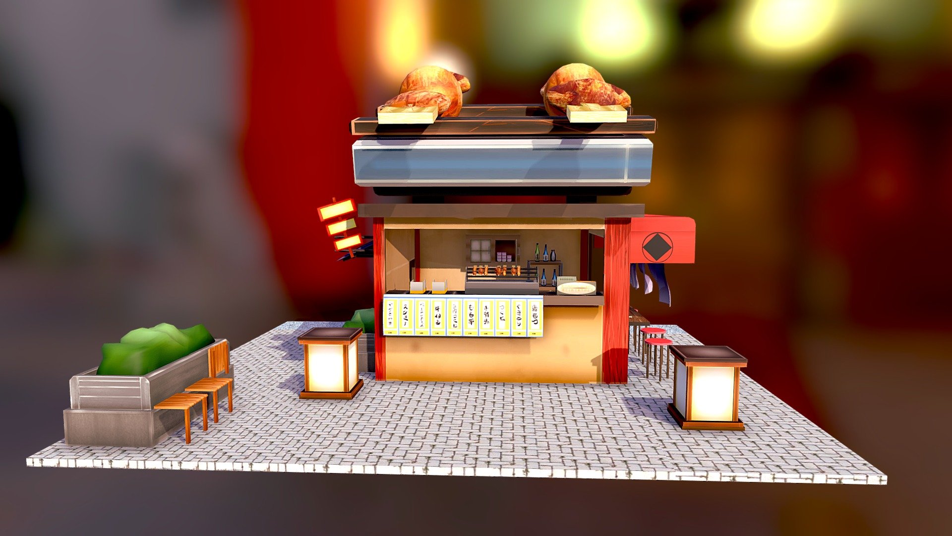 My First Resturant - 3D model by Joshua Nigel Patrick ...