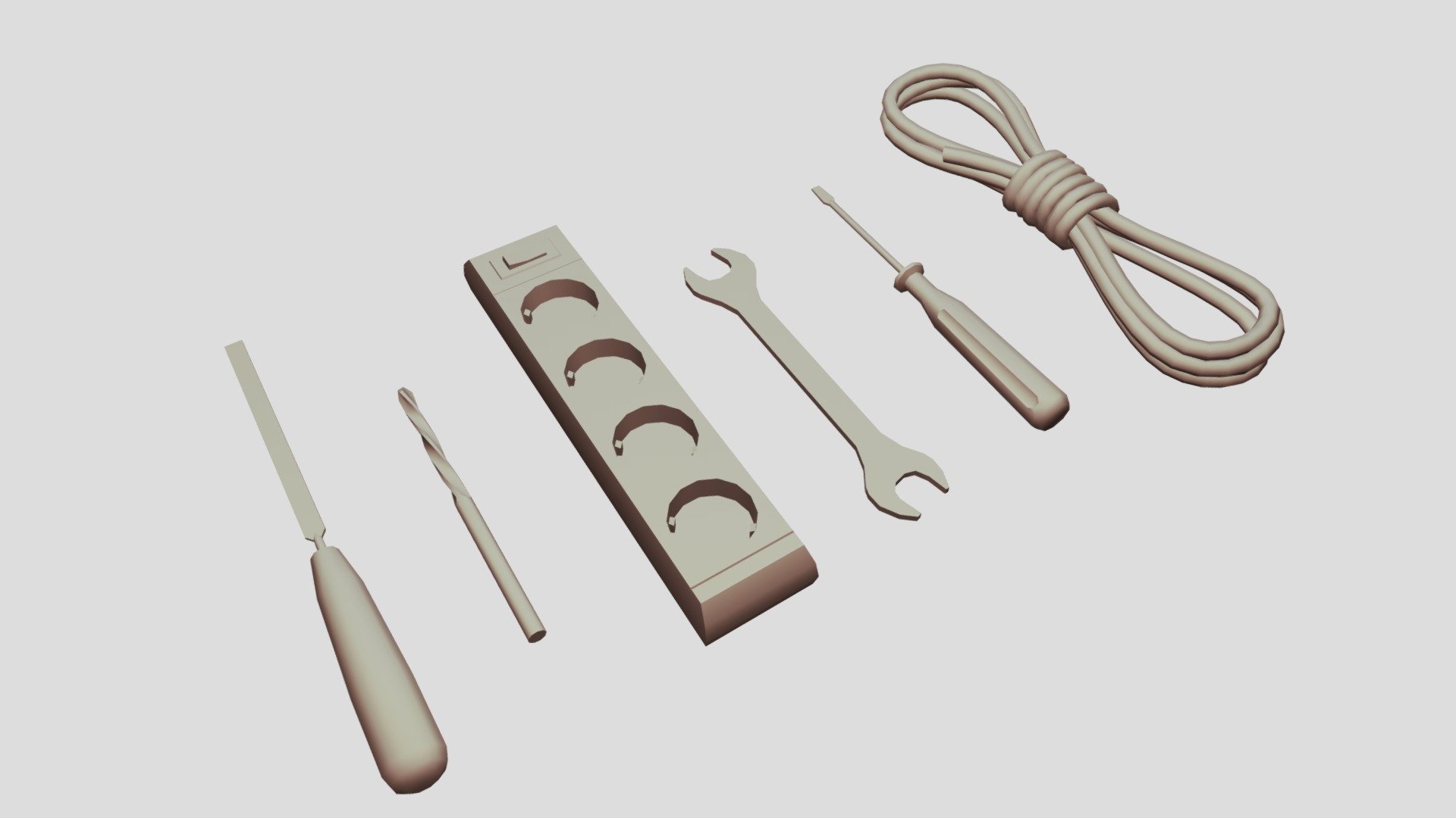 Tools - 3D model by Lite (@L1kePotato) [25f0dea] - Sketchfab