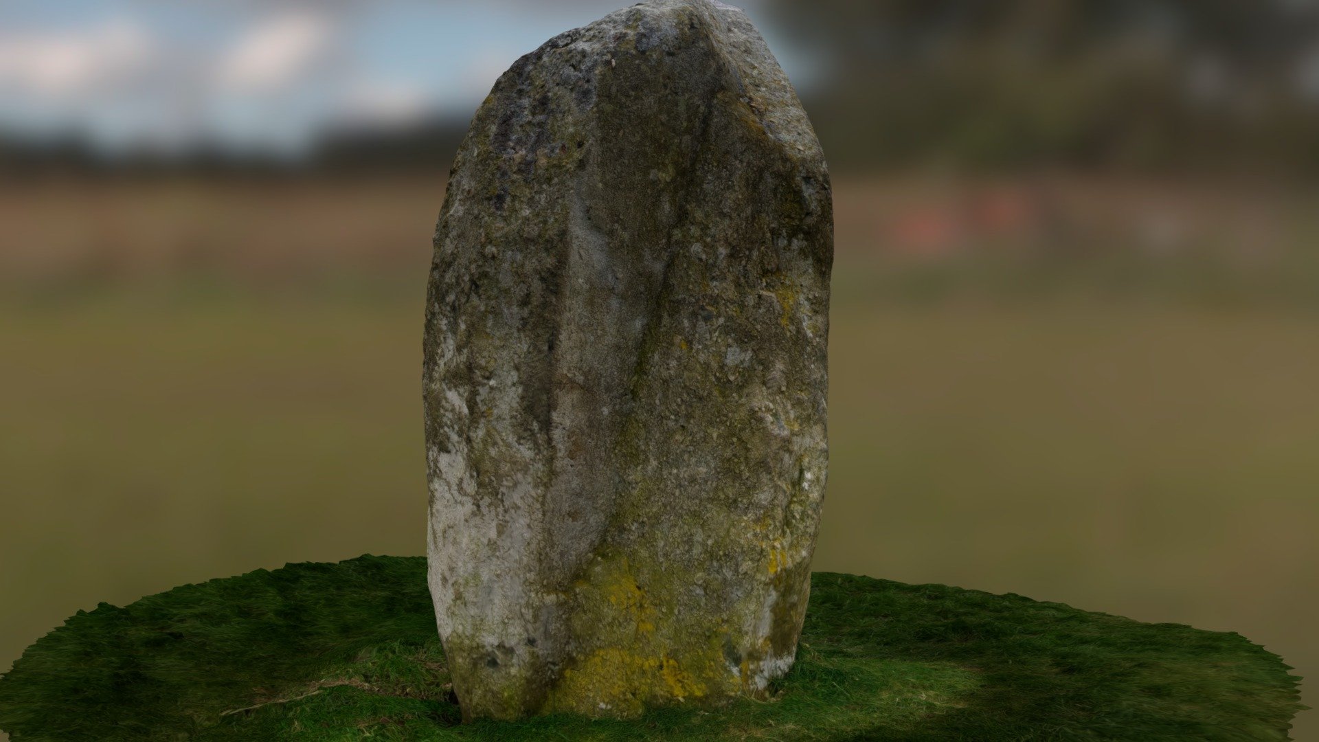 Long Meg Daughter 2 - Download Free 3D model by Megalith Archive ...