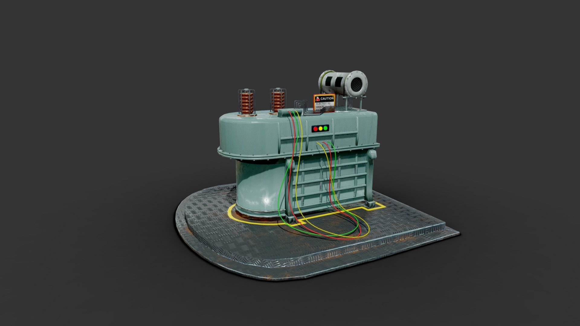 Transformer Game Asset - Buy Royalty Free 3D model by Render Island ...
