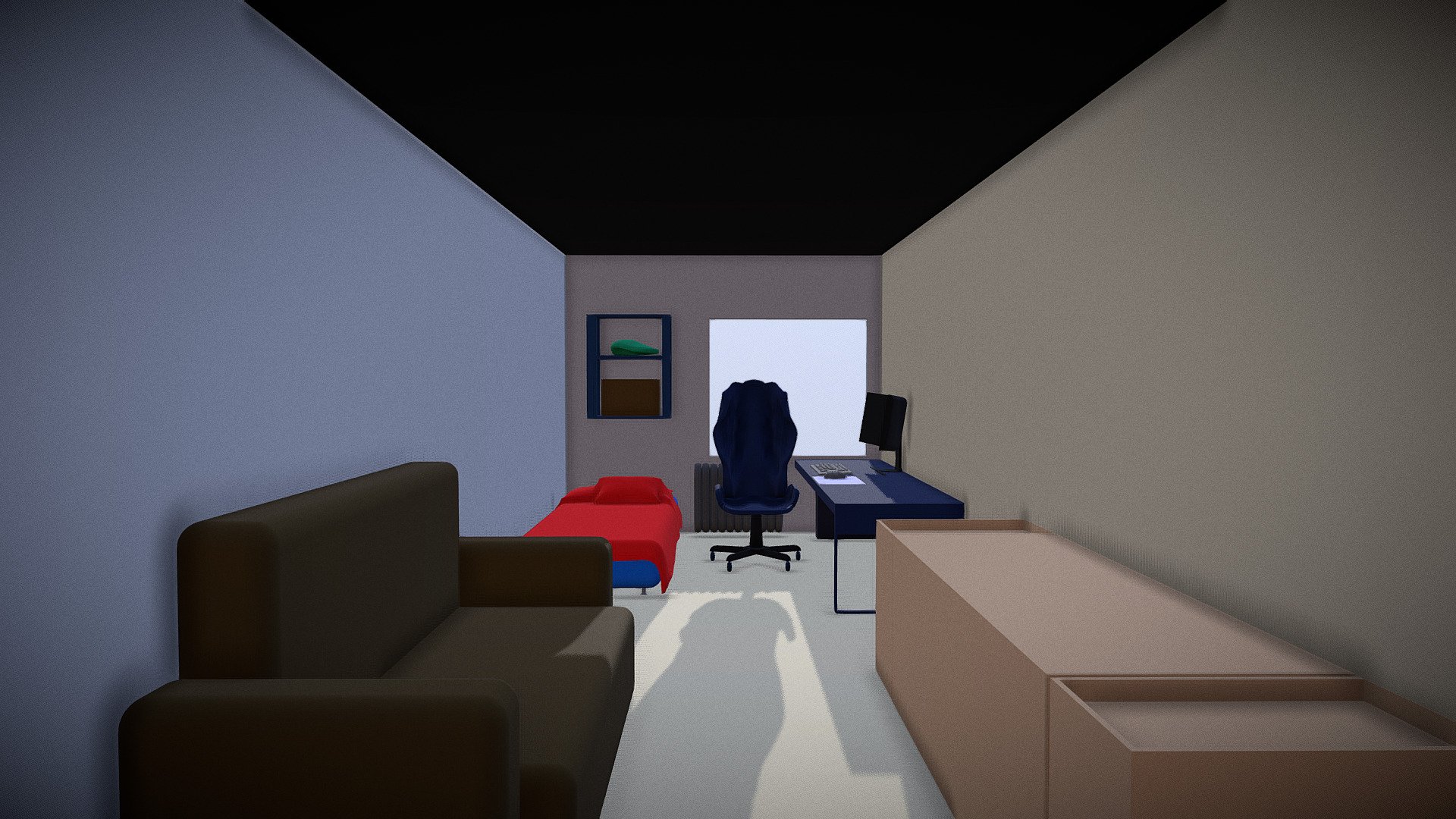 Gaming Hideout - Modelo + Textura - 3D model by Leandro (@spacedood ...