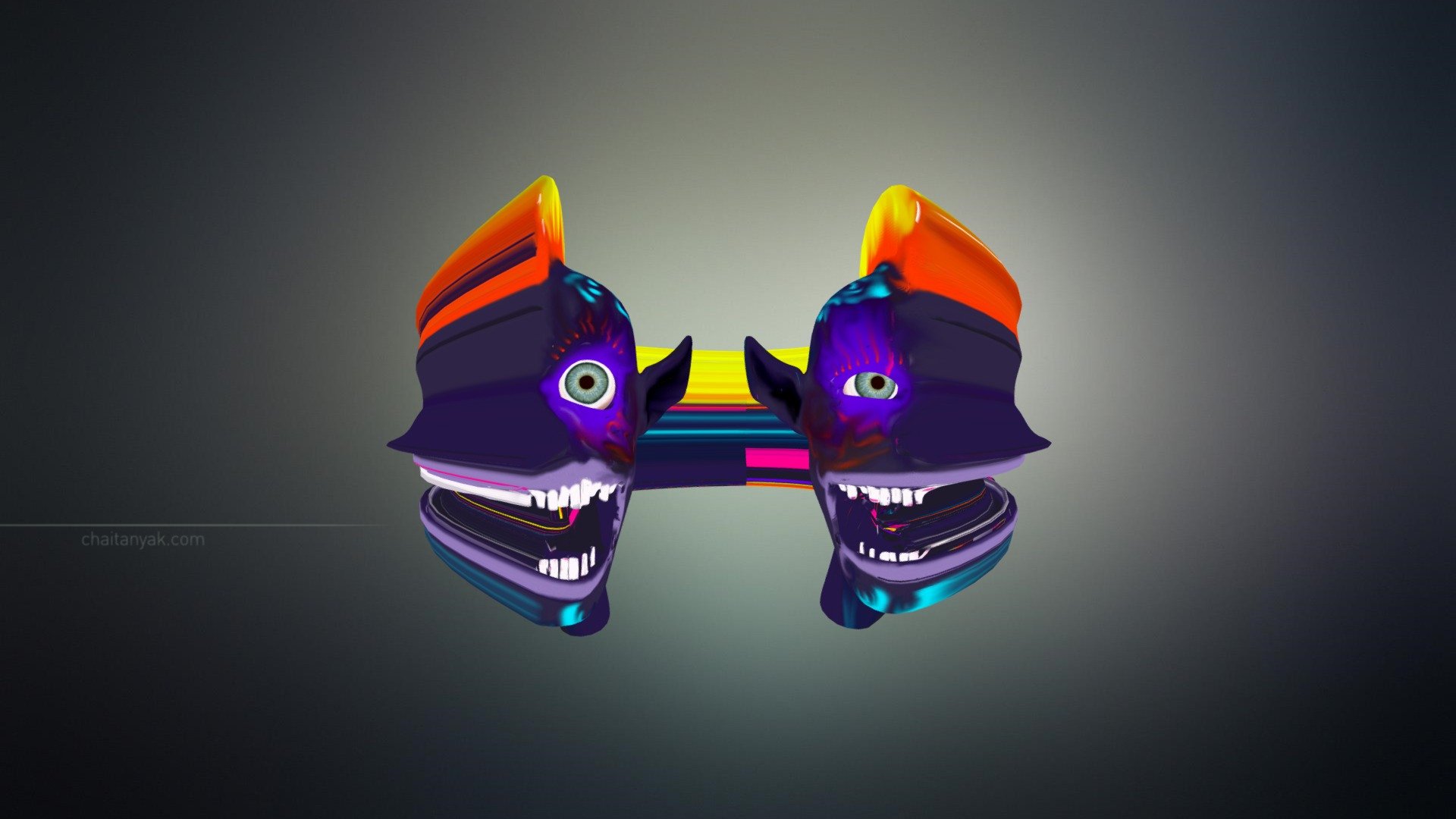 head split - Download Free 3D model by Chaitanya Krishnan (@chaitanyak ...