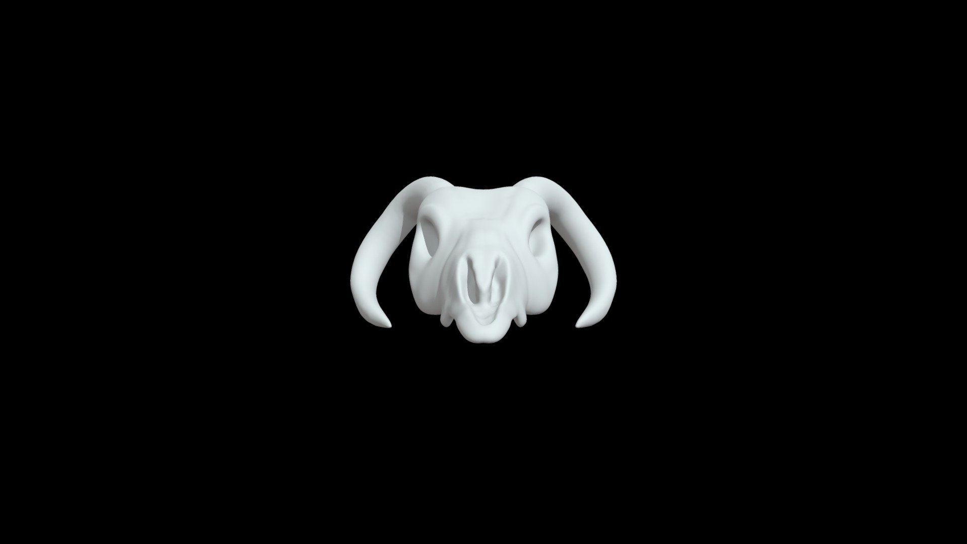Deer Skull - 3D model by Joshua Scoles (@Bubblebub15) [25f50c6] - Sketchfab