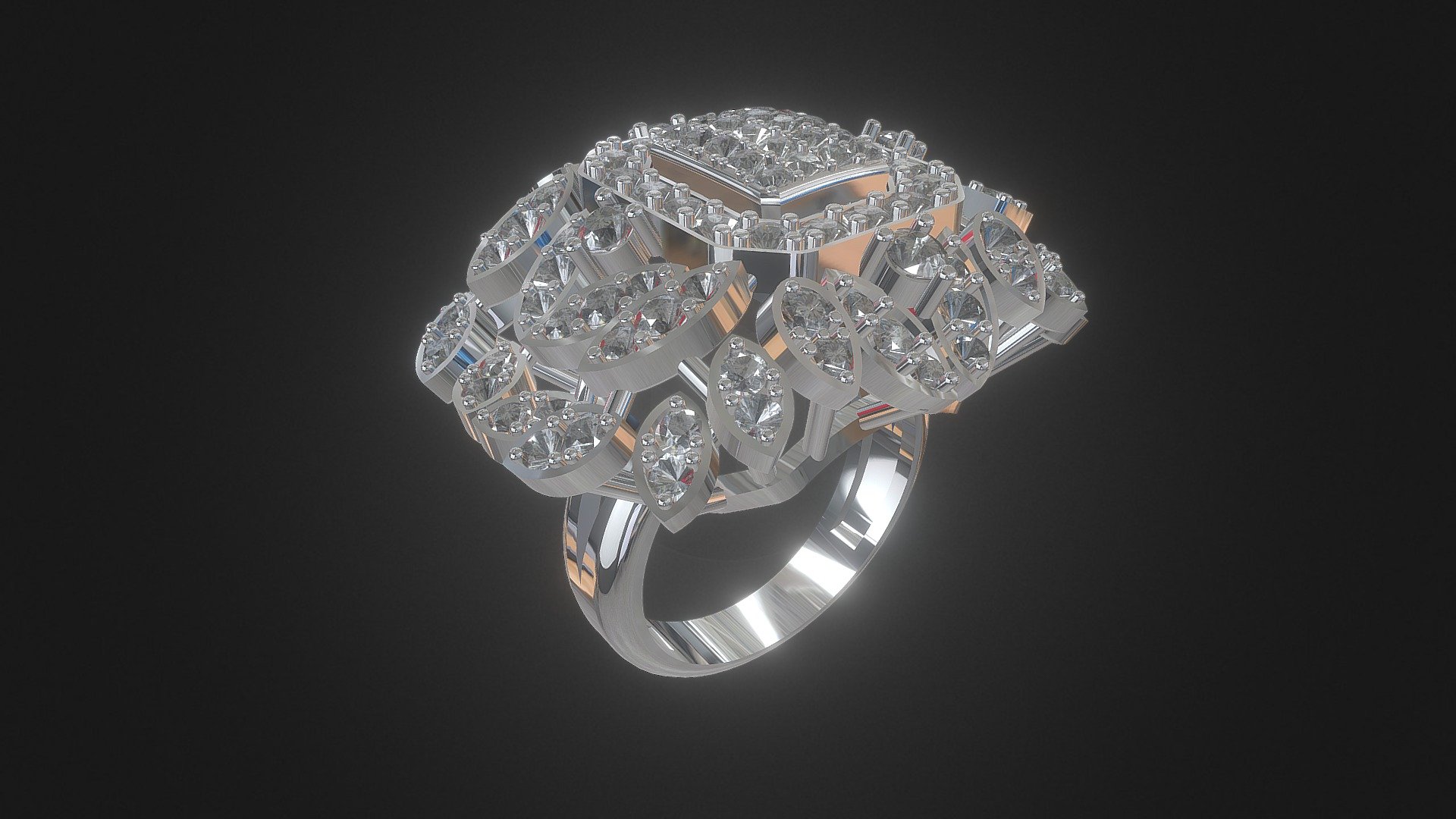 new ring design - 3D model by egdiamond2020 [25f54a1] - Sketchfab