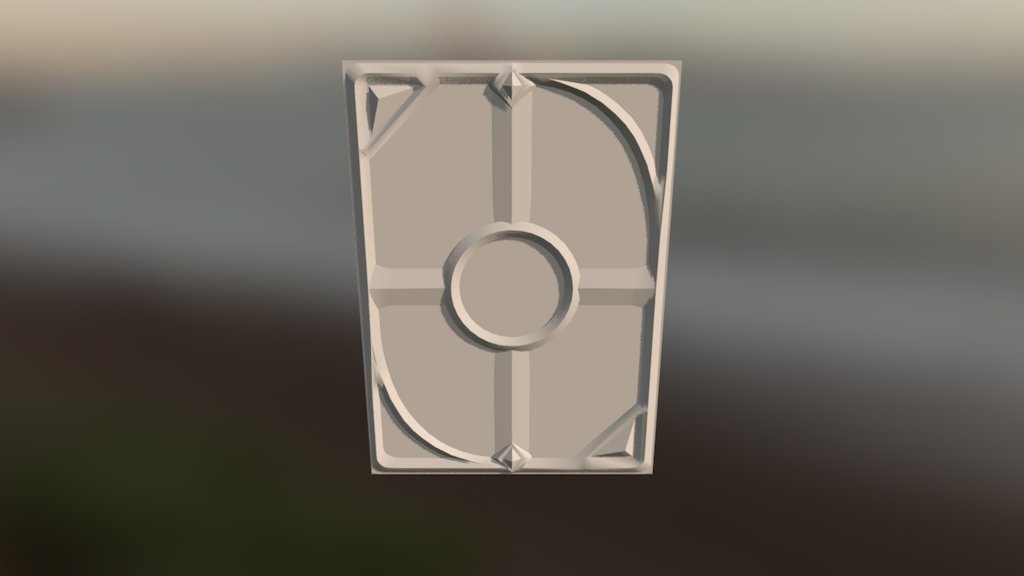 Game Card Back - 3D model by TLDesigns [25f88e5] - Sketchfab