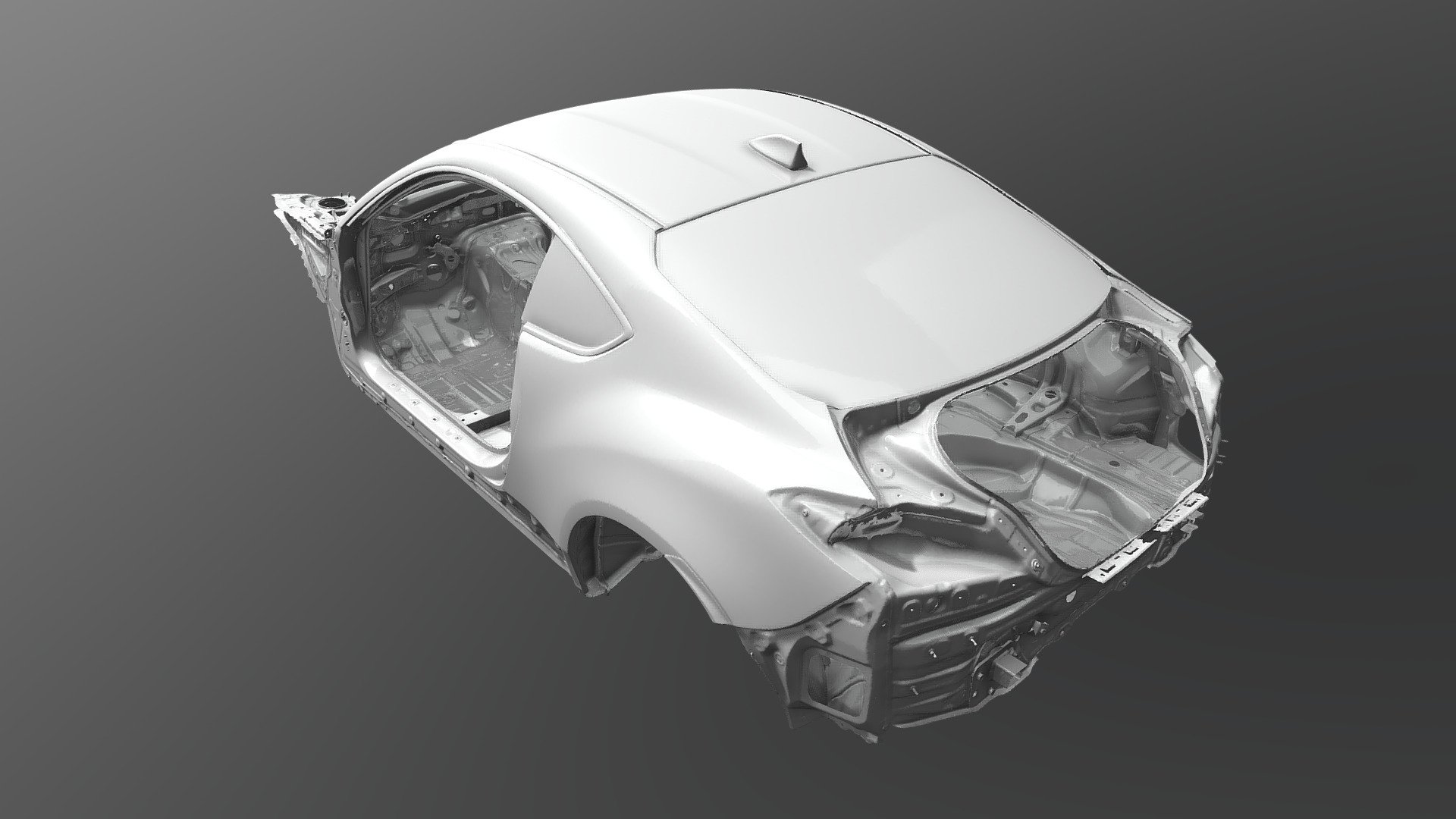 Toyota GR86 body / chassis 3D scan - 3D model by modception [25f92e7 ...
