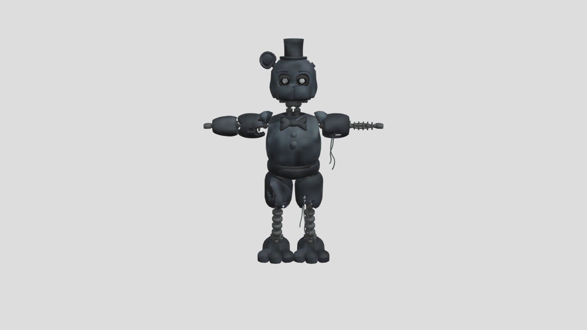 Salvage Freddy( Five Nights At Foxy's) - Download Free 3D model by ...