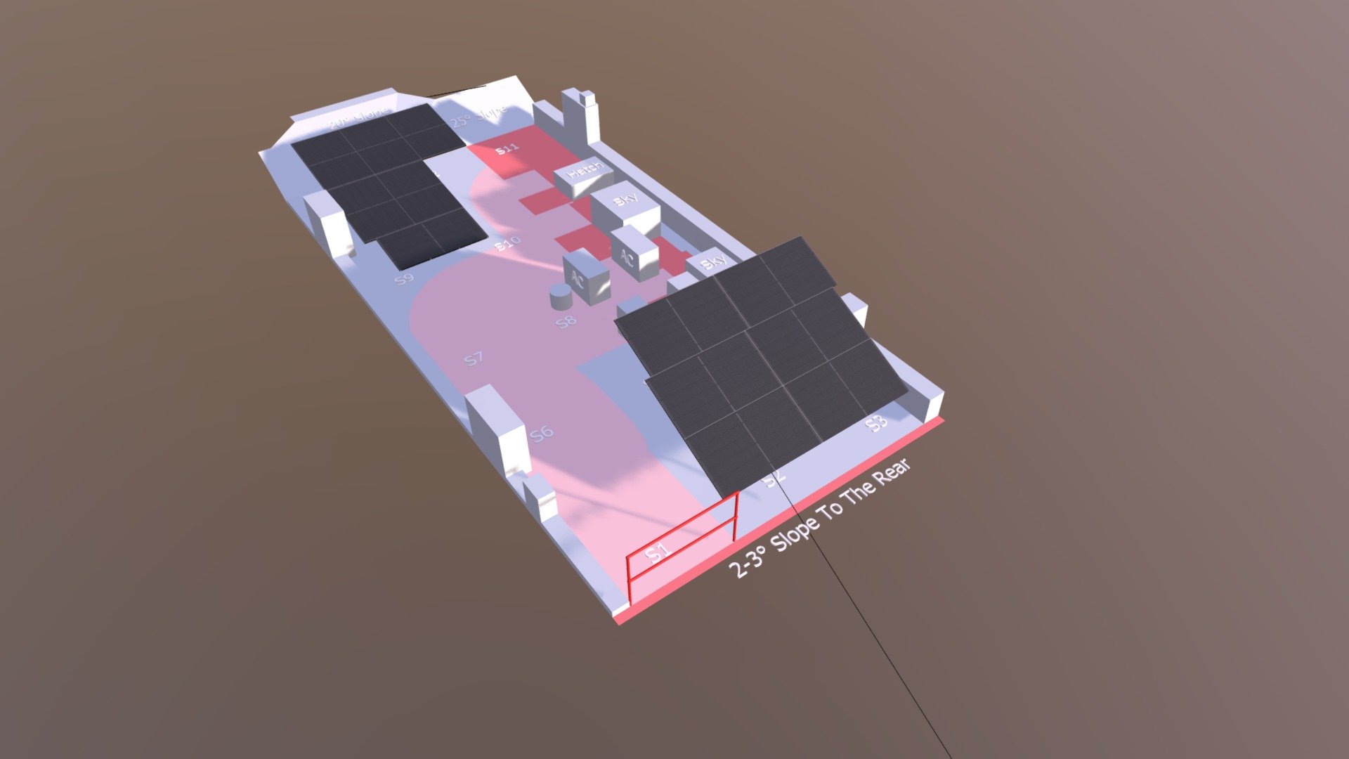 462 45th St. 12 Mod Qcell Tilt - 3D model by brooklynsolarworks ...