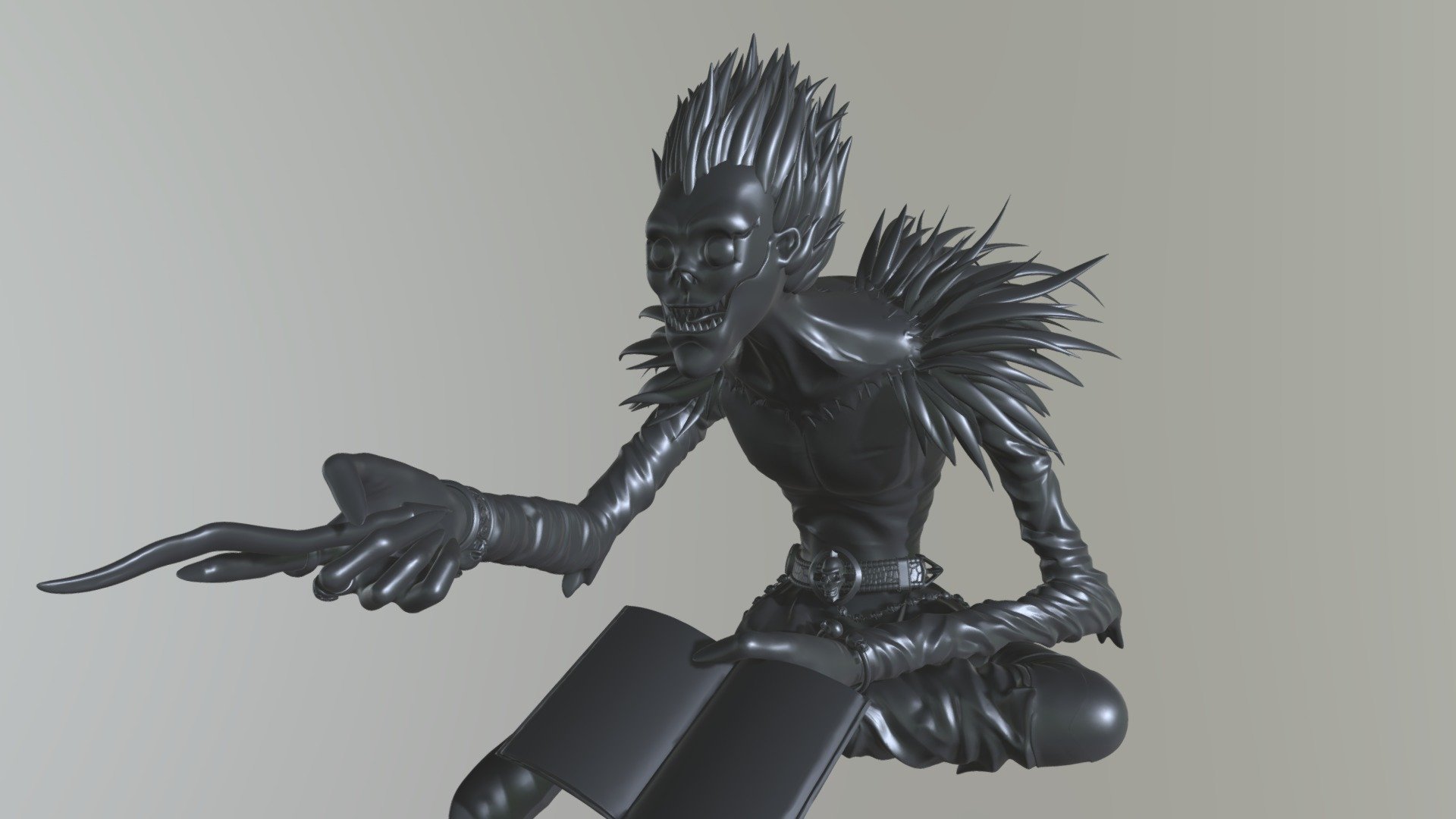 Death Note - Ryuuk - 3D model by liyuchen [25fb82e] - Sketchfab