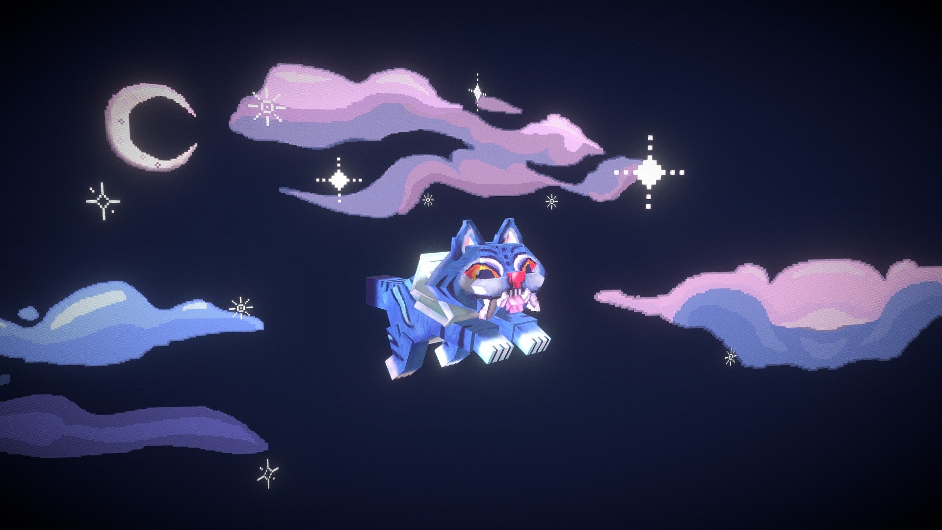 Derpy in the moonlight - 3D model by Fernrune [25fd11e] - Sketchfab