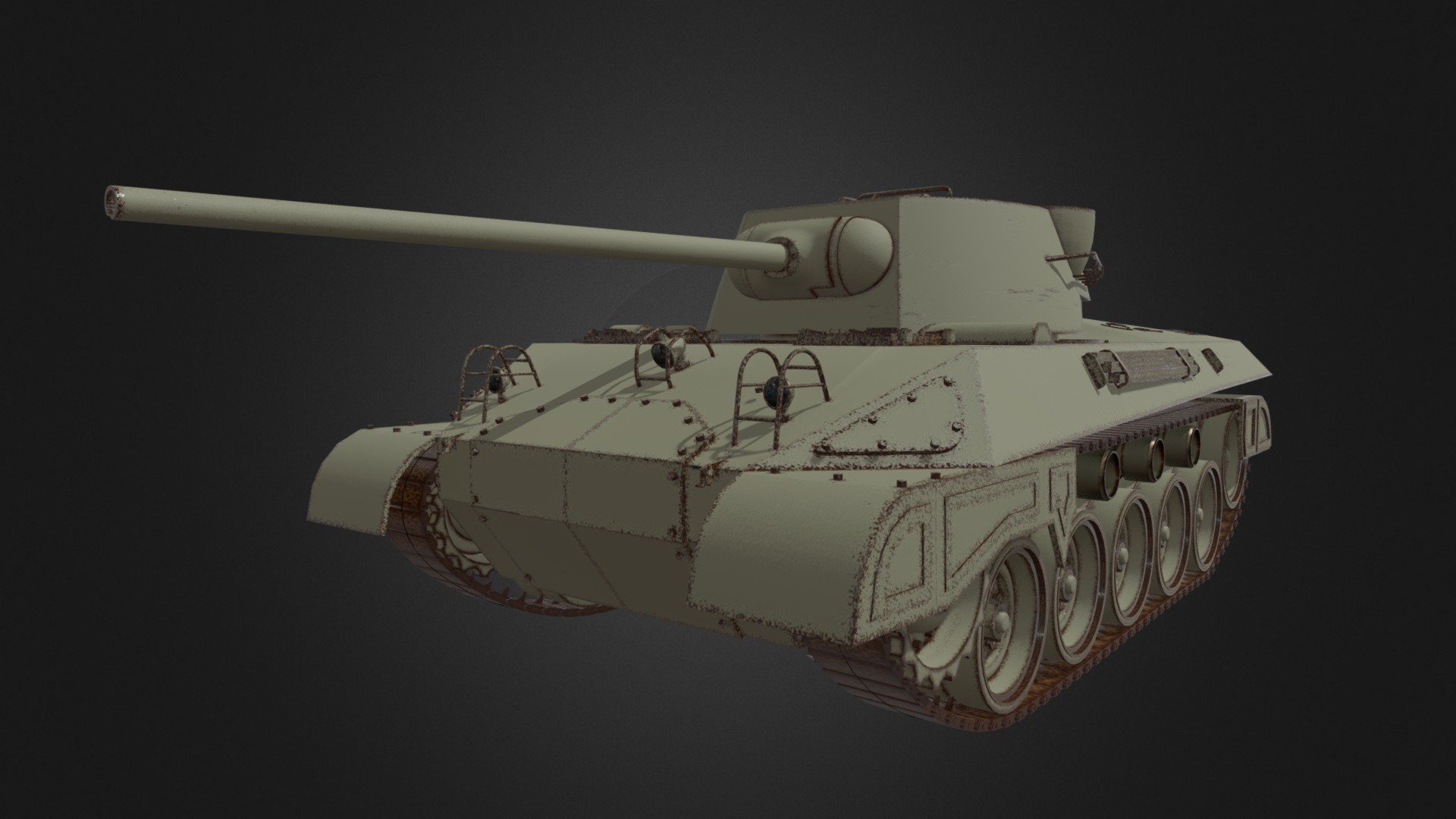 M18 Hellcat Tank - 3D model by Romilton.Peixoto [25fdb7a] - Sketchfab