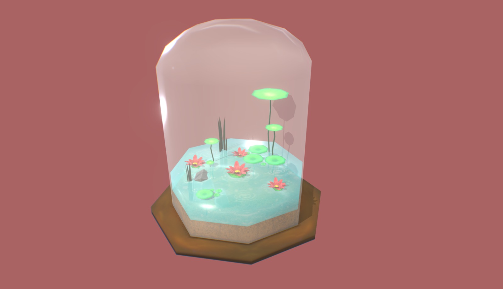 Water Terrarium - 3D model by Raven Mason-Uyeda (@ravenaponadream ...