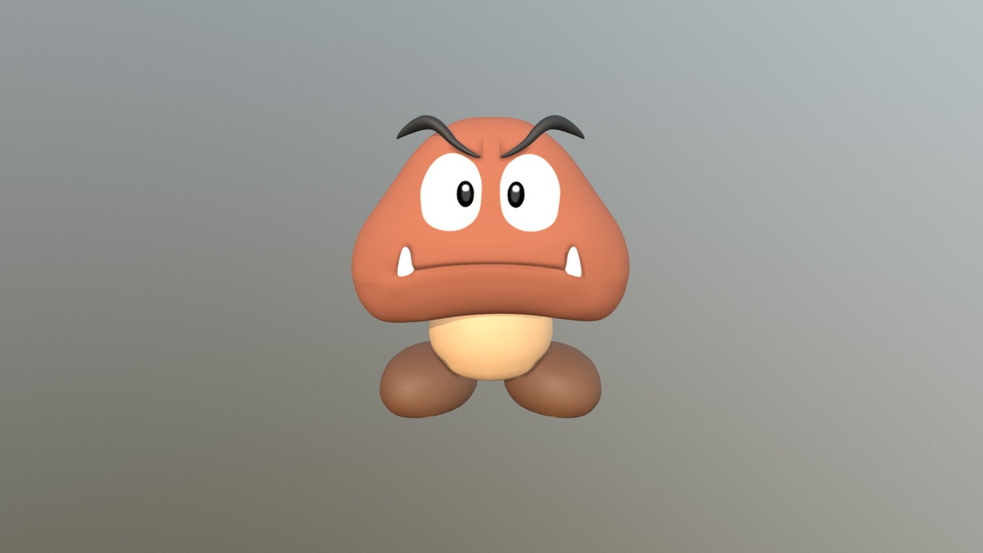 Goomba - 3D model by Sayarling [2602ebd] - Sketchfab