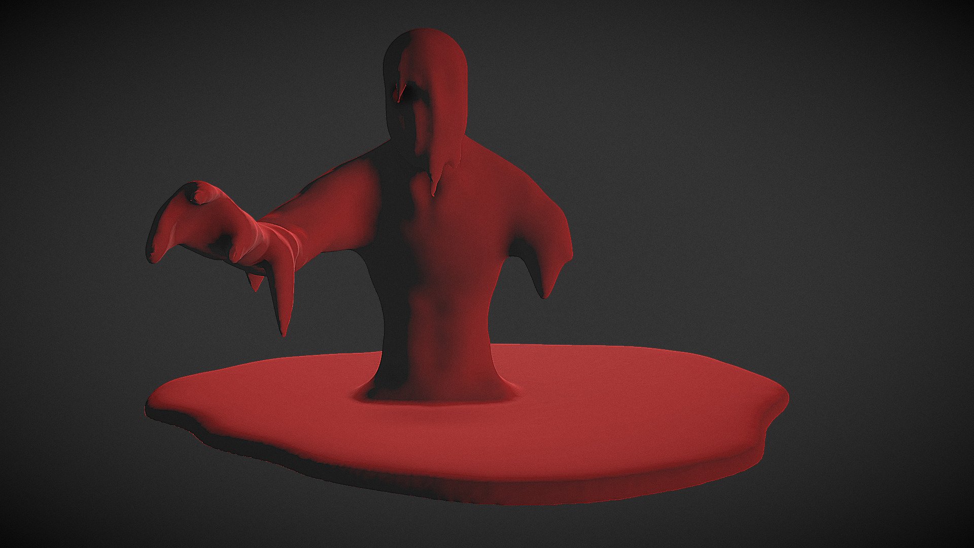Melted Man - 3D model by JigRL [2603132] - Sketchfab