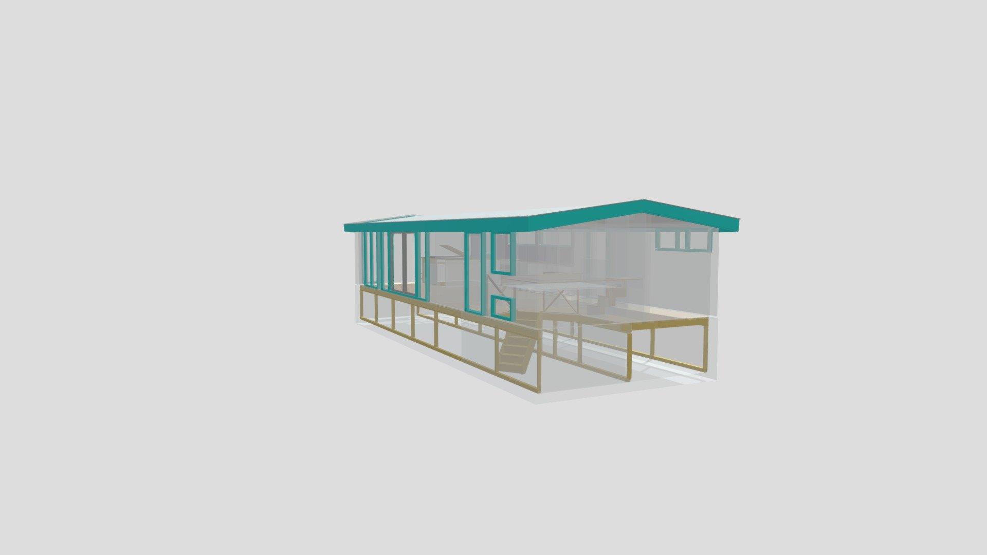 Woonboot Leiden - 3D model by MeulenbeltArchitectuur [2606cce] - Sketchfab