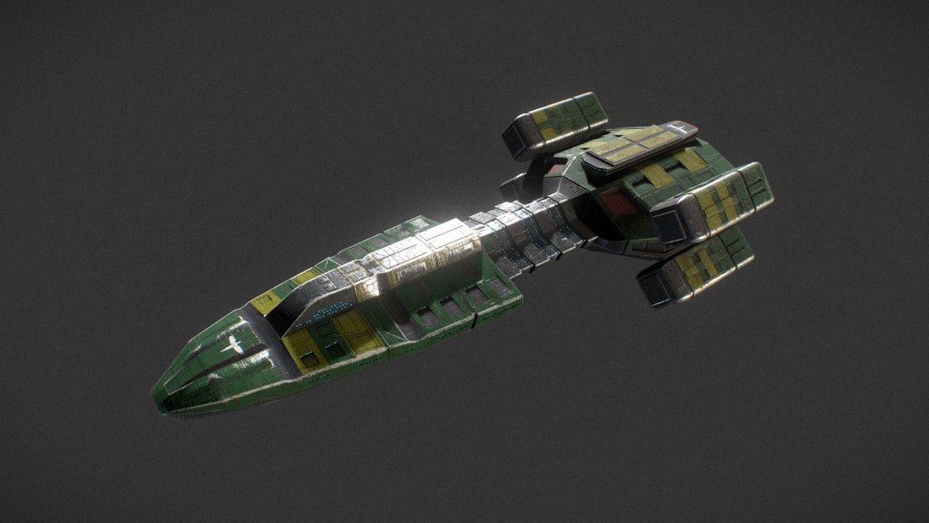 Colony Wars Ships - A 3D model collection by Conner Bentley ...