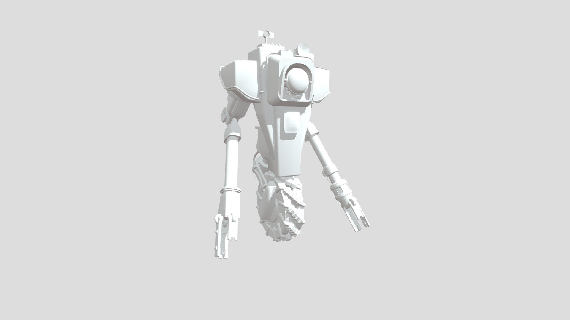 Securitron - Fallout 4 - 3D model by Pummykin [26092a4] - Sketchfab