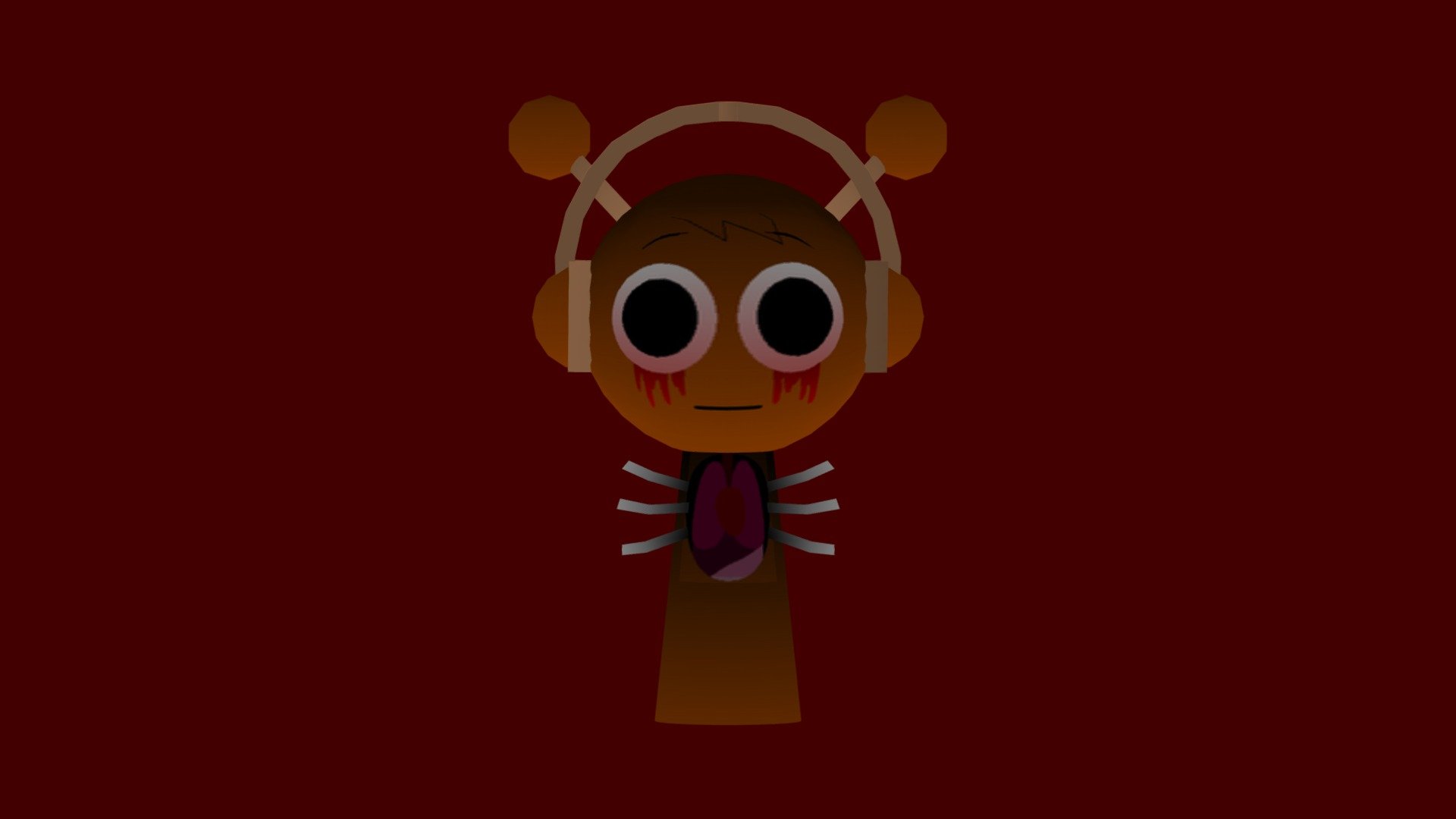 Sprunki - Orange (Oren) (Horror) - Download Free 3D model by ...