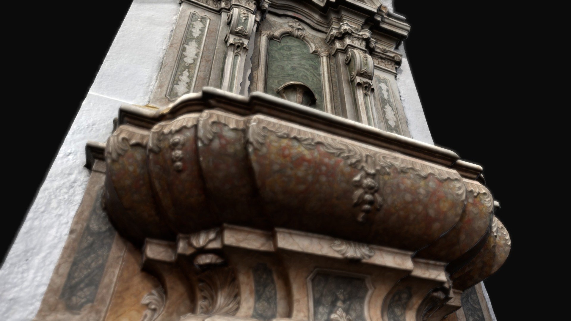Altar e Retábulo de Enfermaria - 3D model by Morbase | Museu Virtual (@carpetudo) [260a064 ...