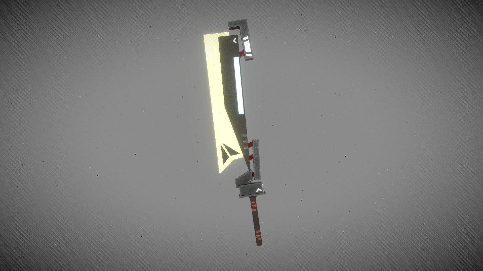 Sci-Fi Sword - 3D model by sazz0 [260a849] - Sketchfab