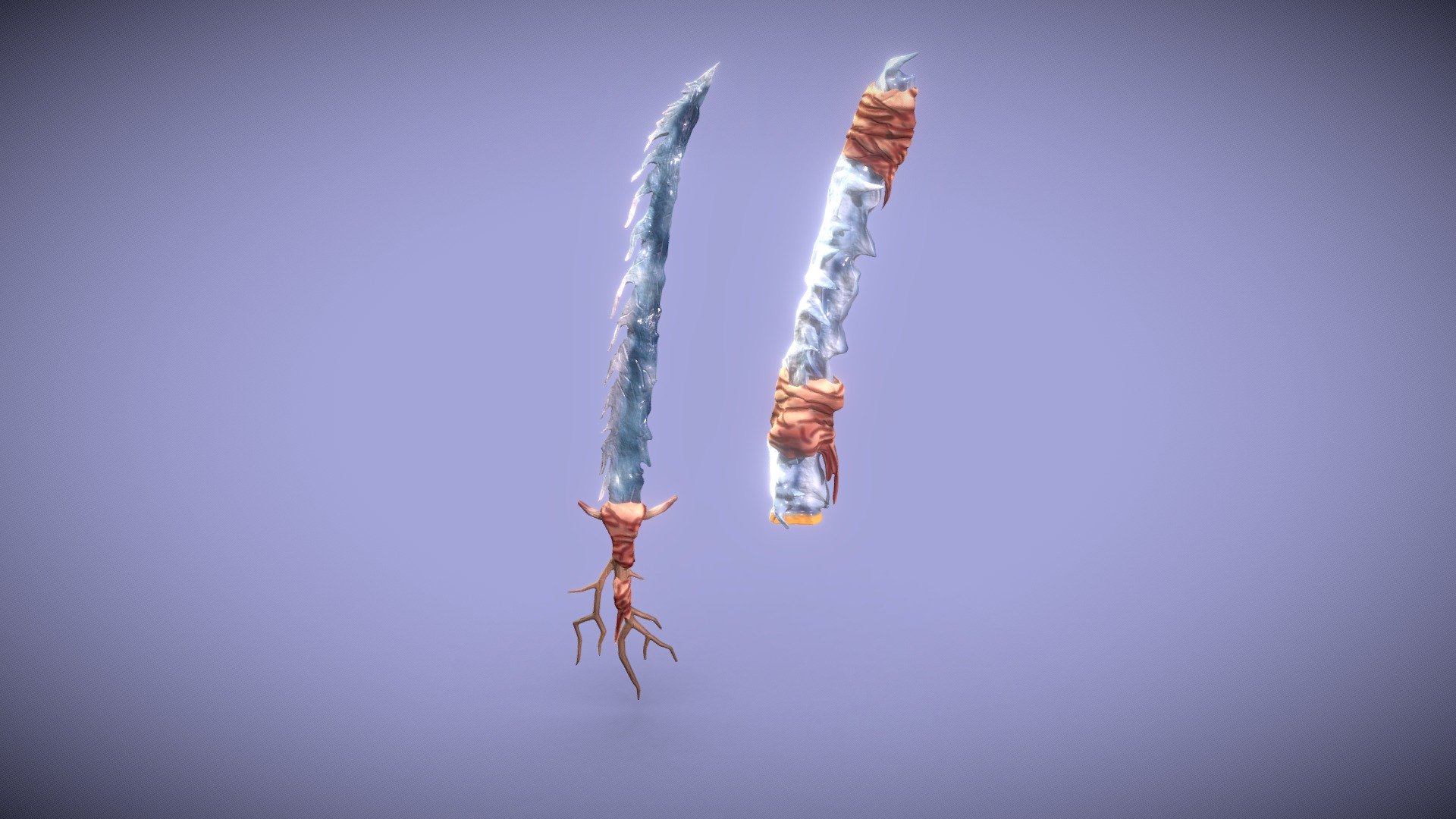 Frozen Blade - 3D model by Mountassir Bouchrika (@Mountassir.Bouchrika ...