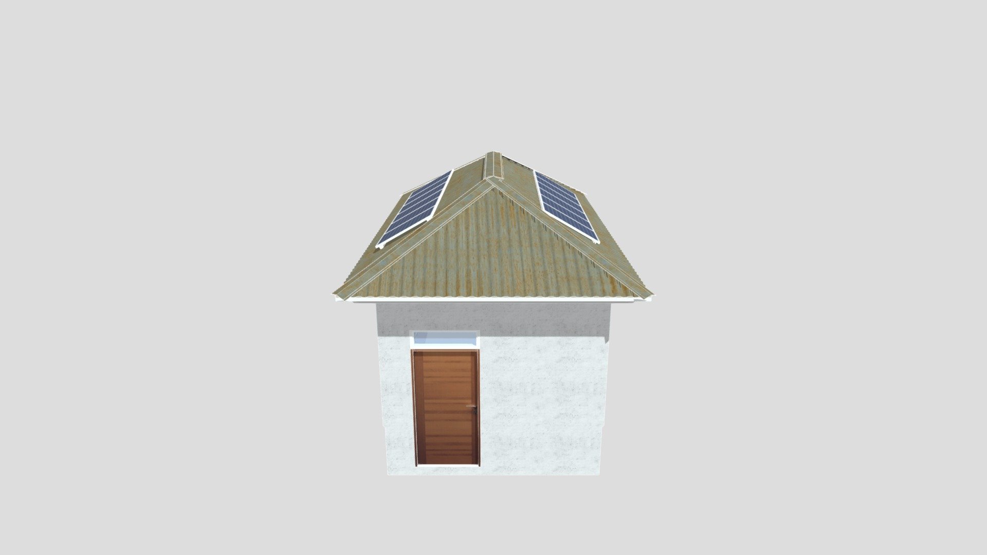Solar powered house - Download Free 3D model by bemaa [260b43f] - Sketchfab