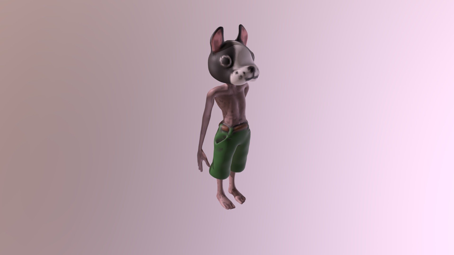 Dogman - 3D model by GraffitiKids on wax (GKiD) (@graffitikids ...