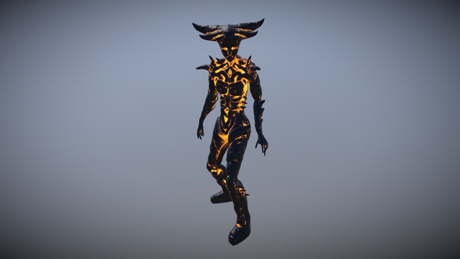 Female Demon Homunculus Old Version - 3D model by graceforciea [260dab2 ...