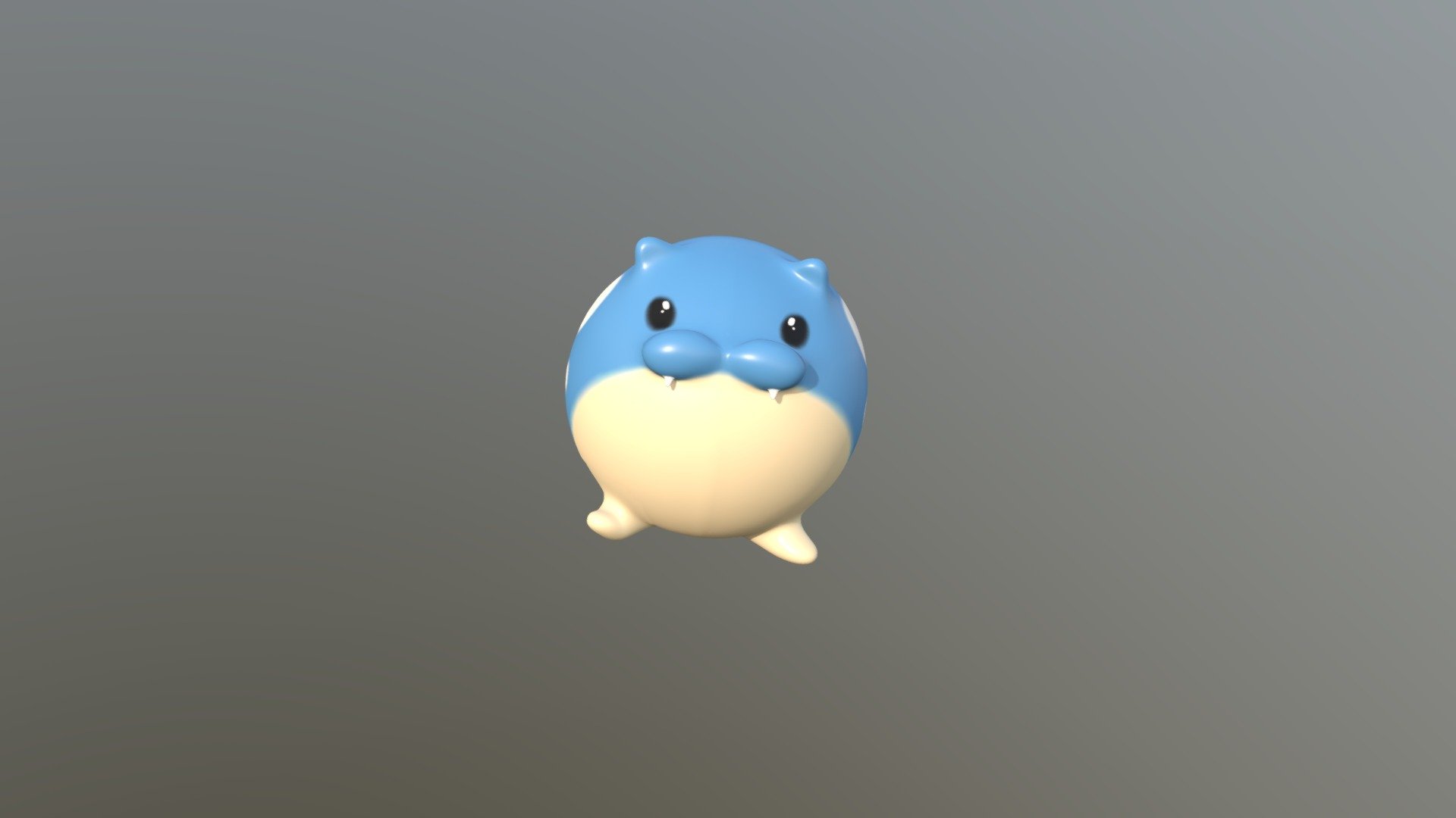 Silly Simple Spheal - 3D model by ZanyRig (@sketchPaw) [260eb2e ...