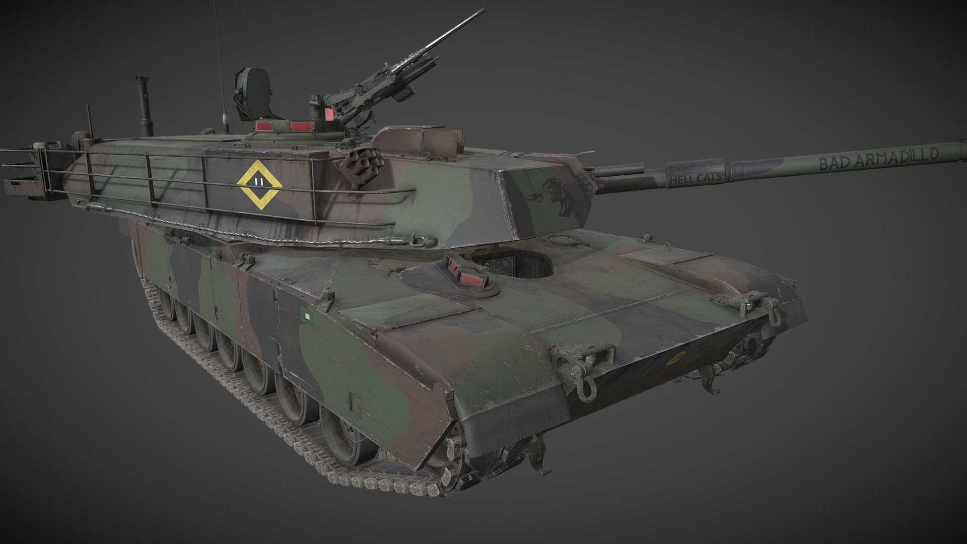 IP M1 Abrams 1987 Bad Armadillo - 3D model by leviathan07.ams ...