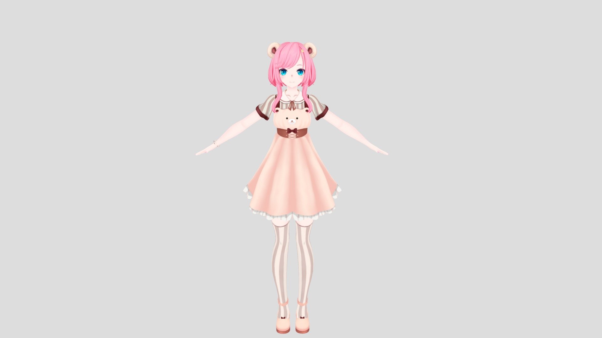 Vtuber Sati Akura (Fan Made) - 3D model by Memazhedm [2610393] - Sketchfab