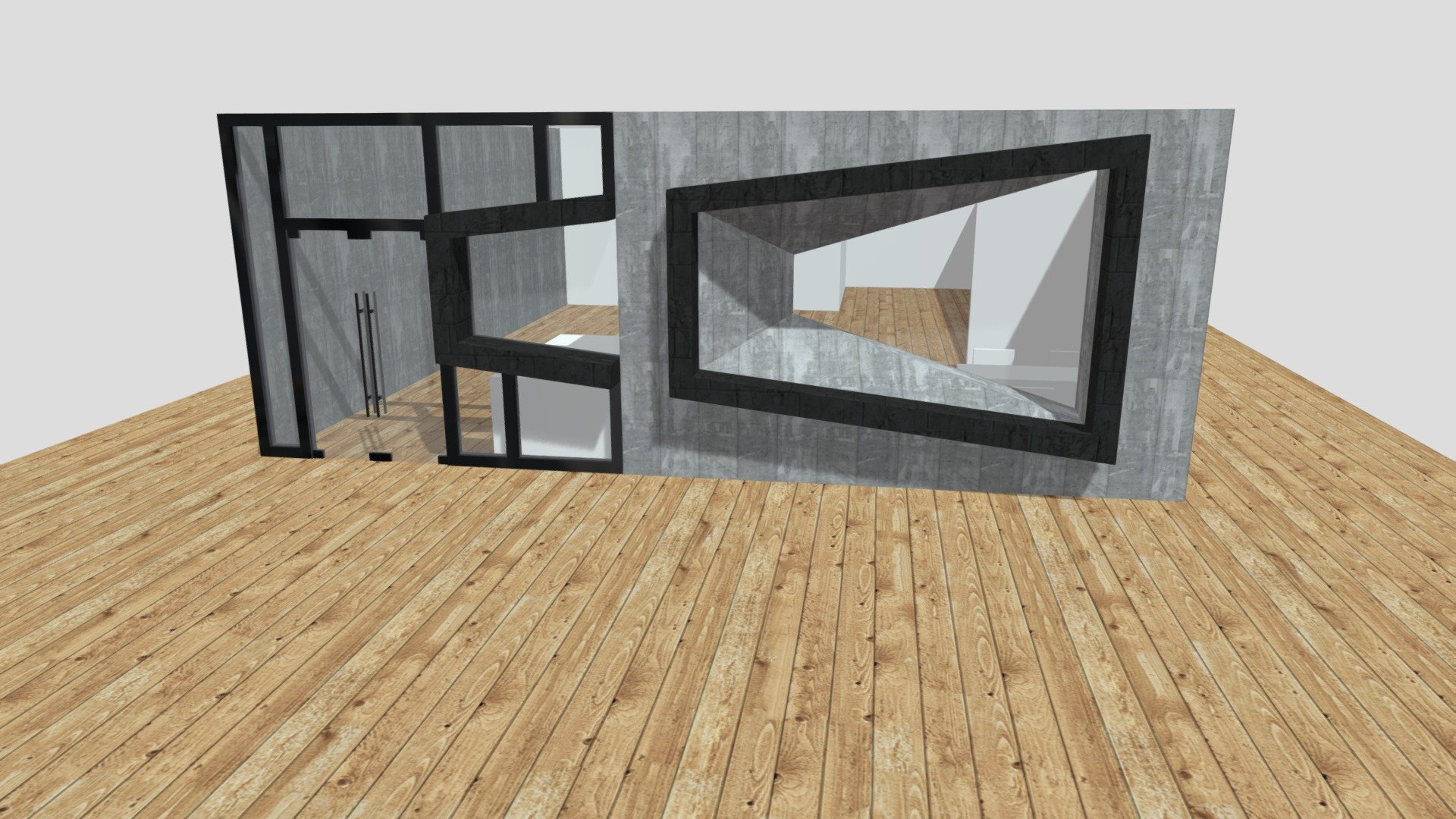 Fachada Atelier - Download Free 3D model by Meneses08 [2610ae0] - Sketchfab