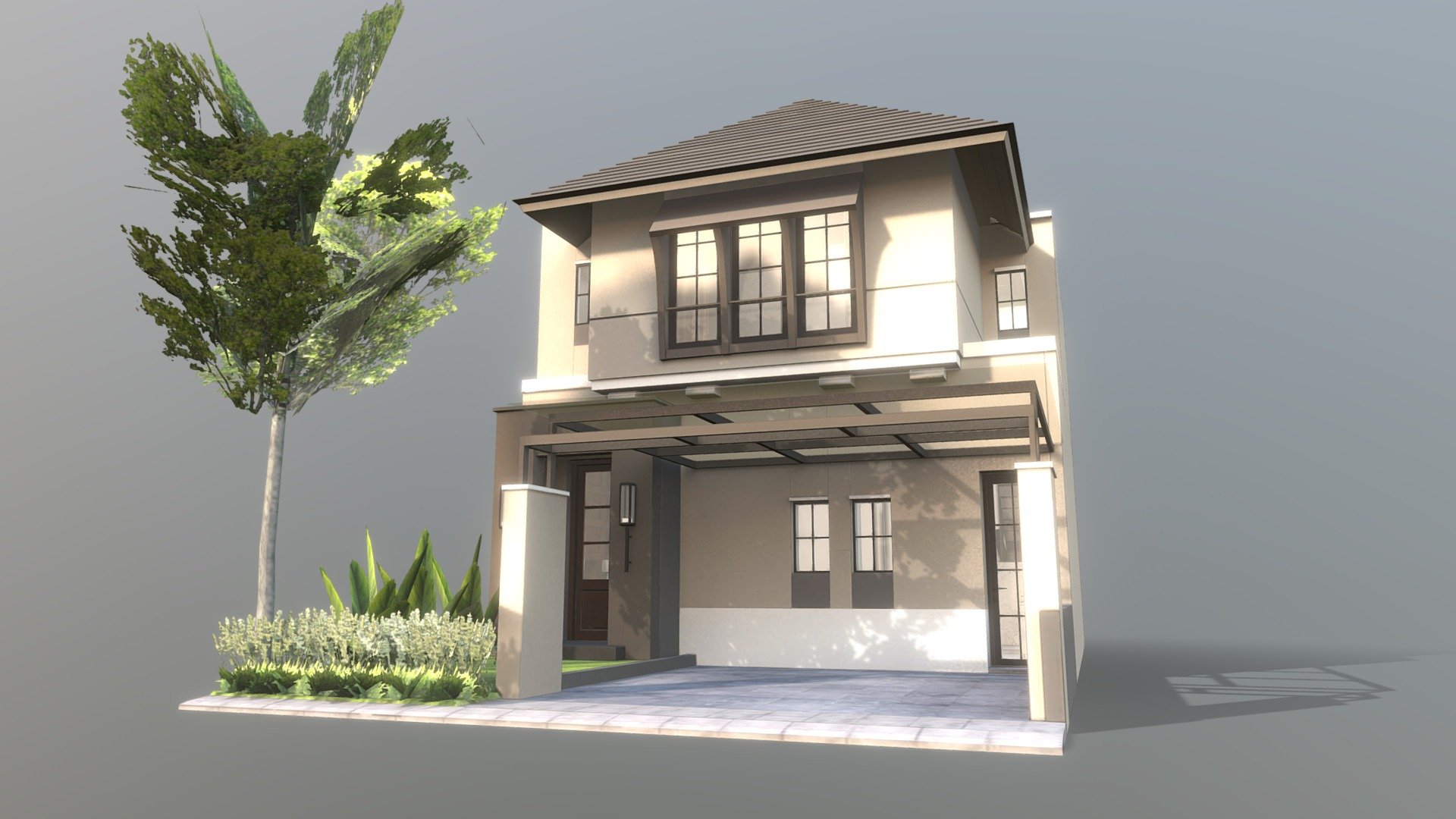 Lowpoly Archviz for Mobile AR - 3D model by Underground Lab ...